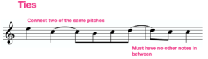 What’s the Difference Between Ties and Slurs? – Liberty Park Music
